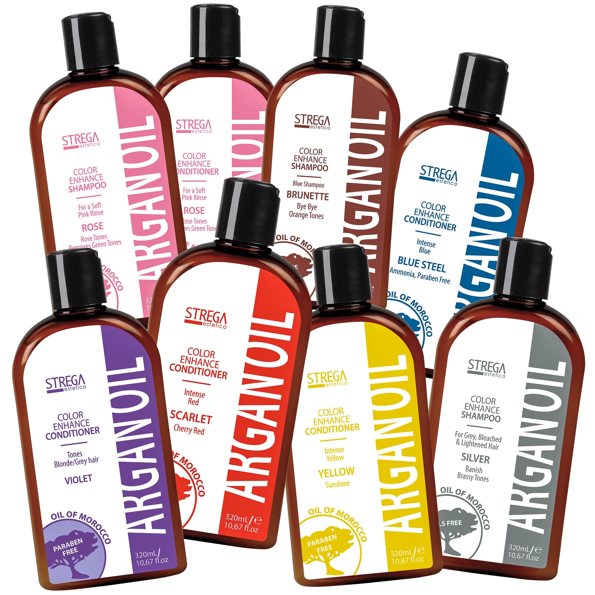 Color Enhance Hair Care - Semi-Permanent Color Shampoo & Conditioner ...