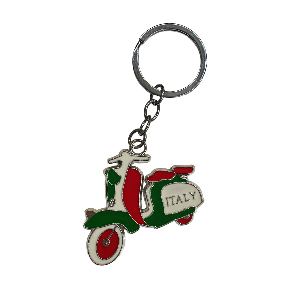 Vintage Vespa Scooter Keyring - Italian Enamel Charm Key Ring | IODA BRANDS